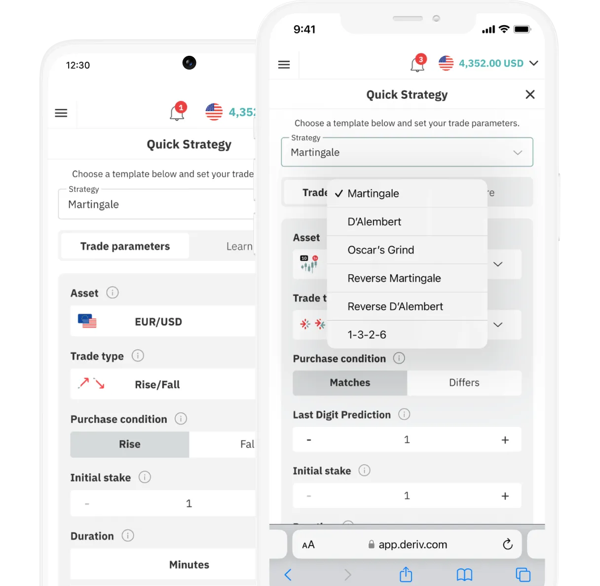 Deriv Bot | Plataforma de negociação automatizada com robôs personalizados Deriv Bot | Plataforma de negociação automatizada com robôs personalizados